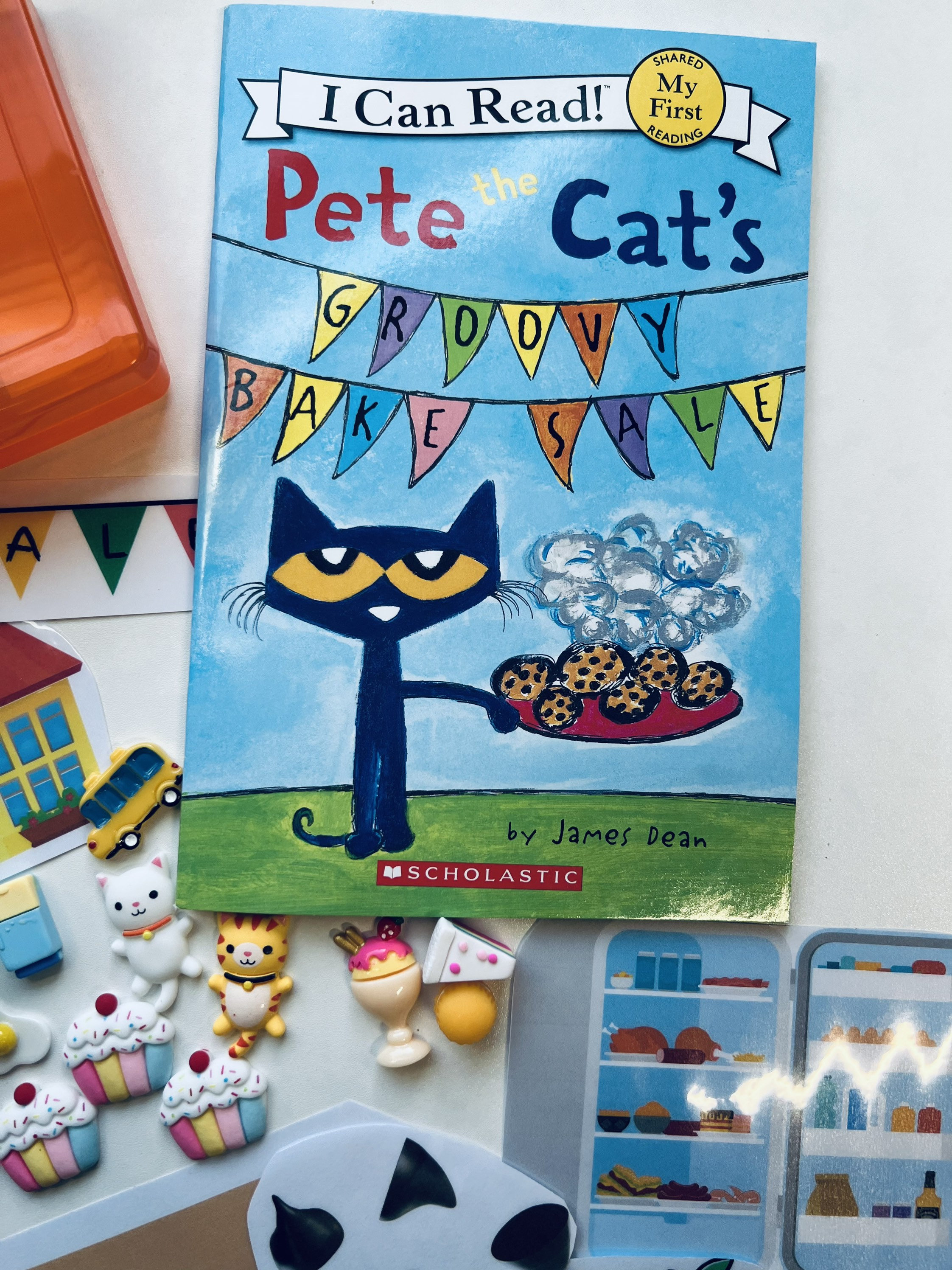 Story Kit-pete the Cat STORY PROPS Pete the Cat Groovy Bake - Etsy