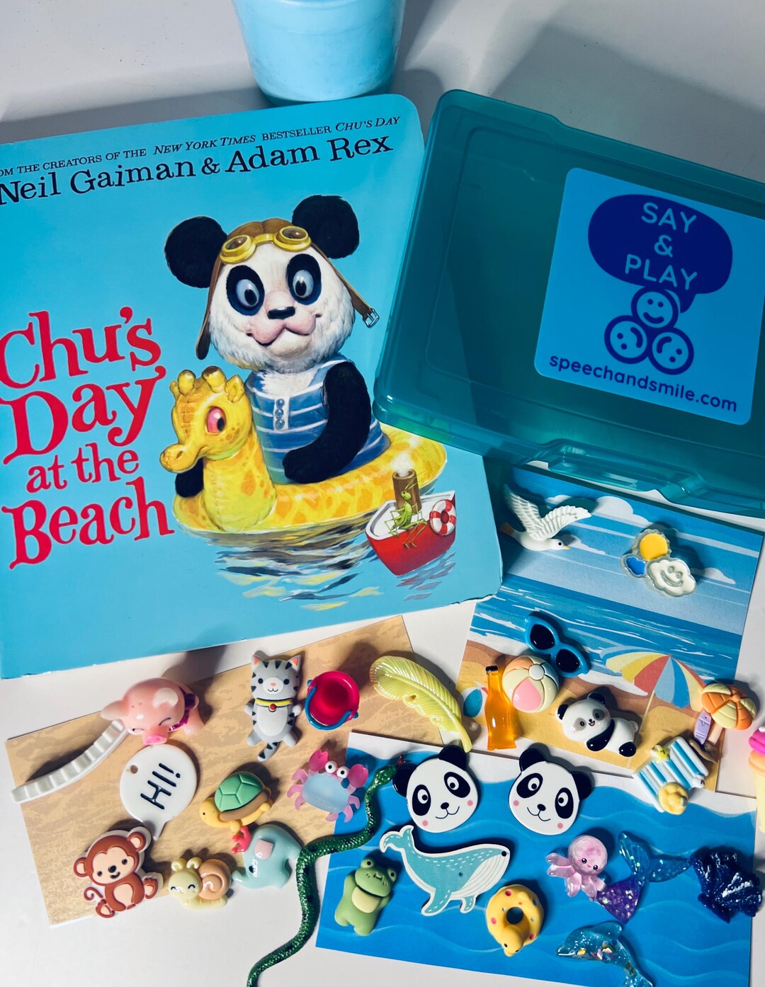 Say and Play Minis Story Kit for Chus Day at the Beach Summer Minis for ...