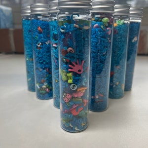 I SPY Bottle I Spy Trinkets Speech Therapy Sensory Bottle I Spy Game ...