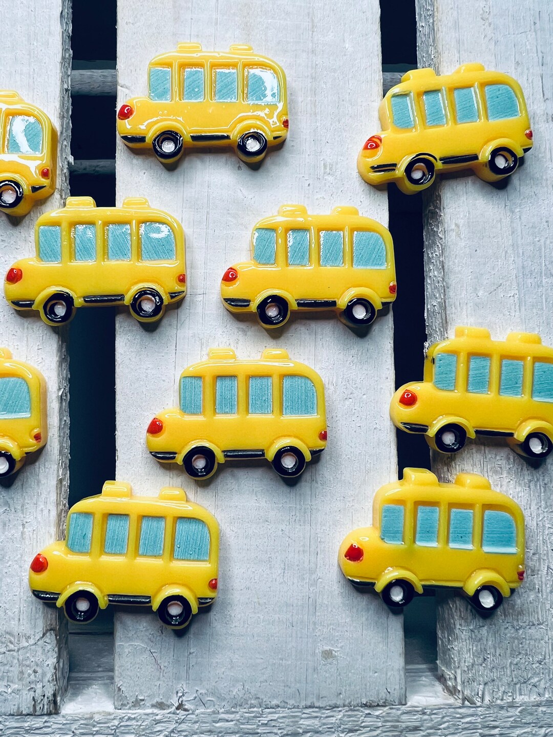 Miniature School Bus Trinket Speech Therapy Mini Objects School Minis ...