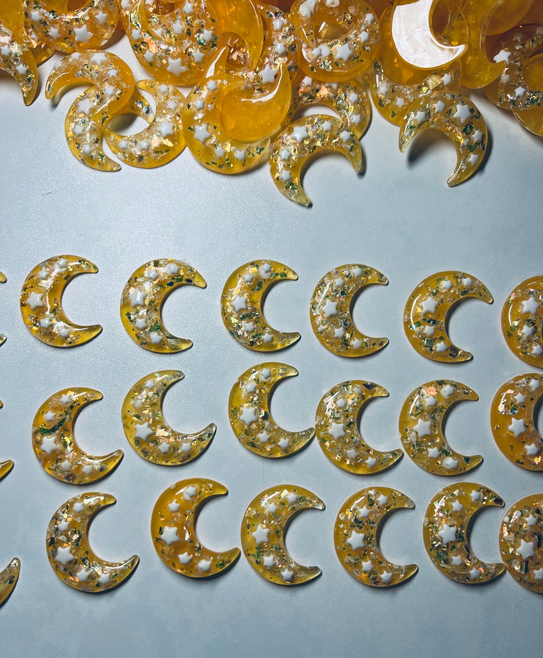 MOON Object-space Theme Objects-resin Moon-speech Therapy Mini - Etsy