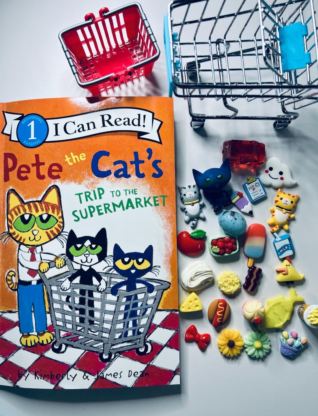 Pete the Cat Supermarket Story Kit – Speech Therapy Mini Objects ...