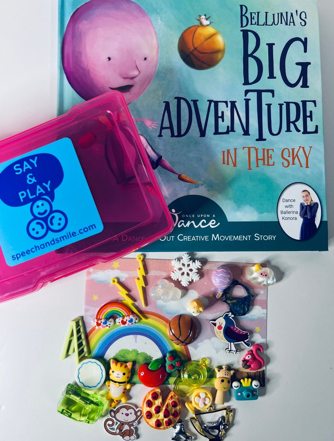 Say and Play Story Kit Objects Book Speech Therapy Bellunas Big ...