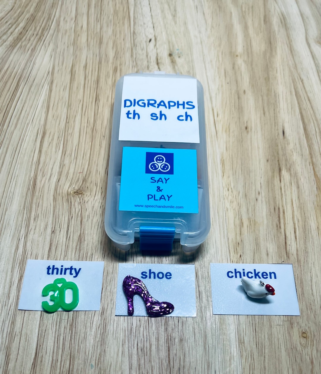 Mini Objects Speech Therapy Mini Kit for Individual Sounds Articulation ...