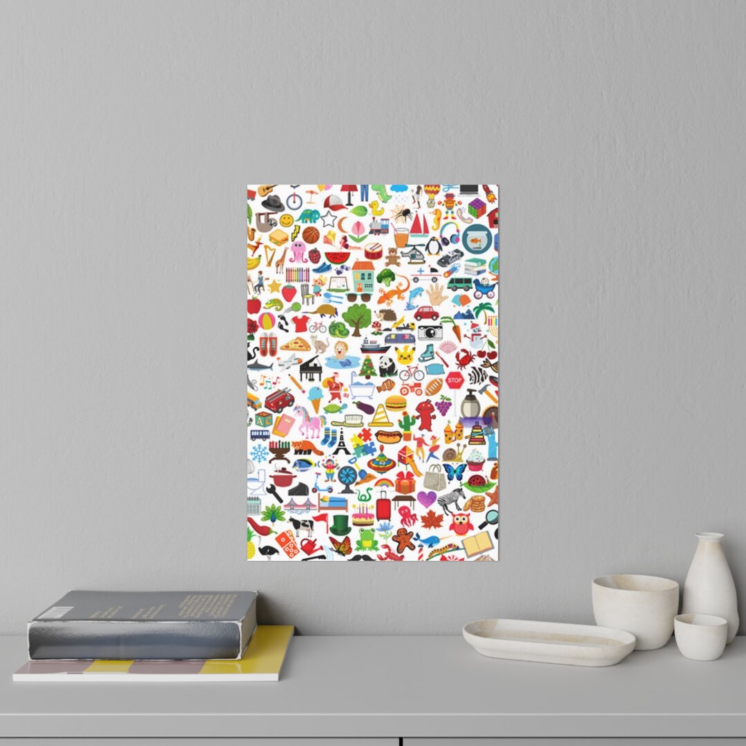 I Spy Poster Wall Decal-speech Therapy Room Decor preschool Room Decor ...