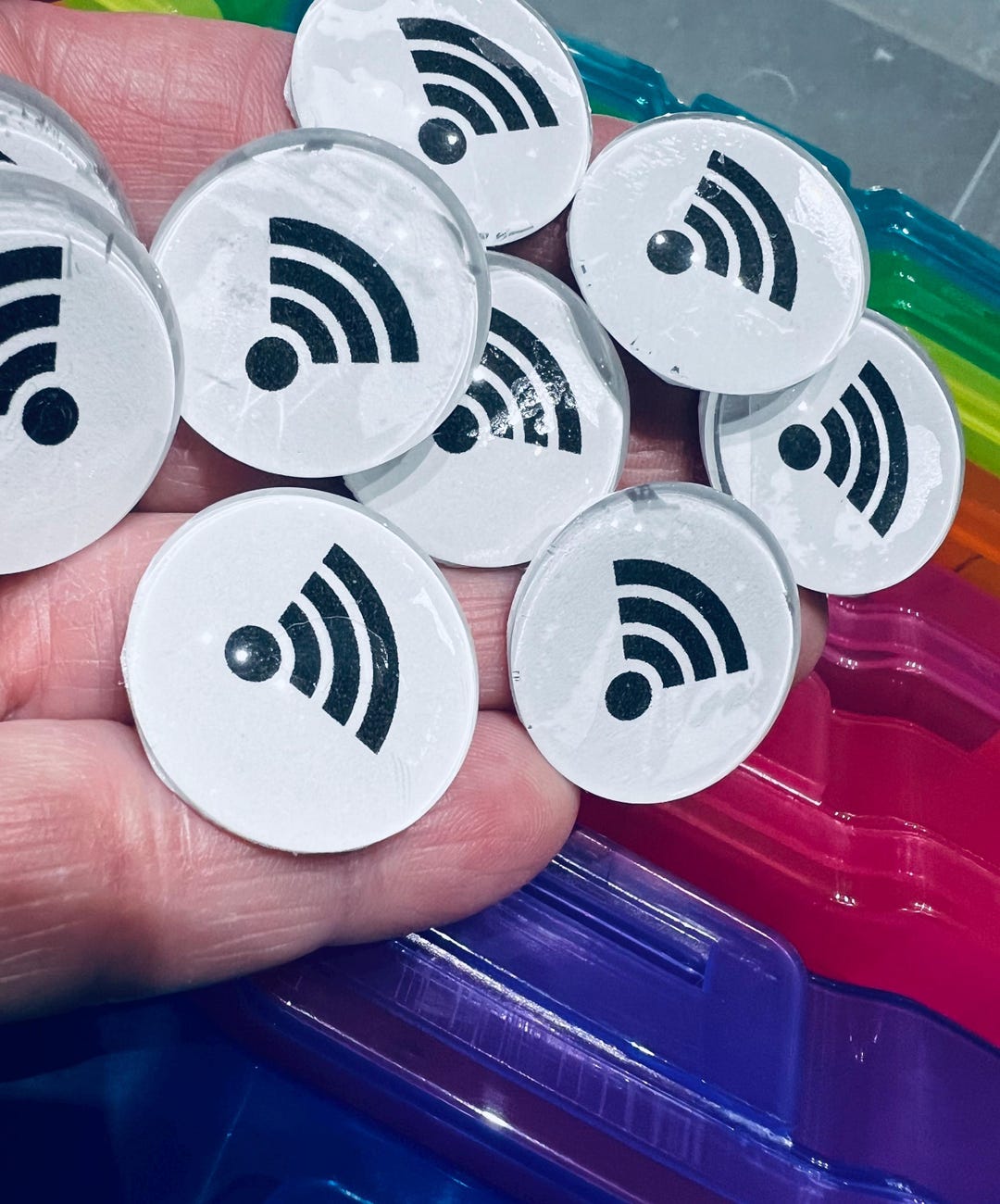 Mini WIFI Symbol Trinket Wi-fi Alphabet W Objects for Speech Therapy W ...