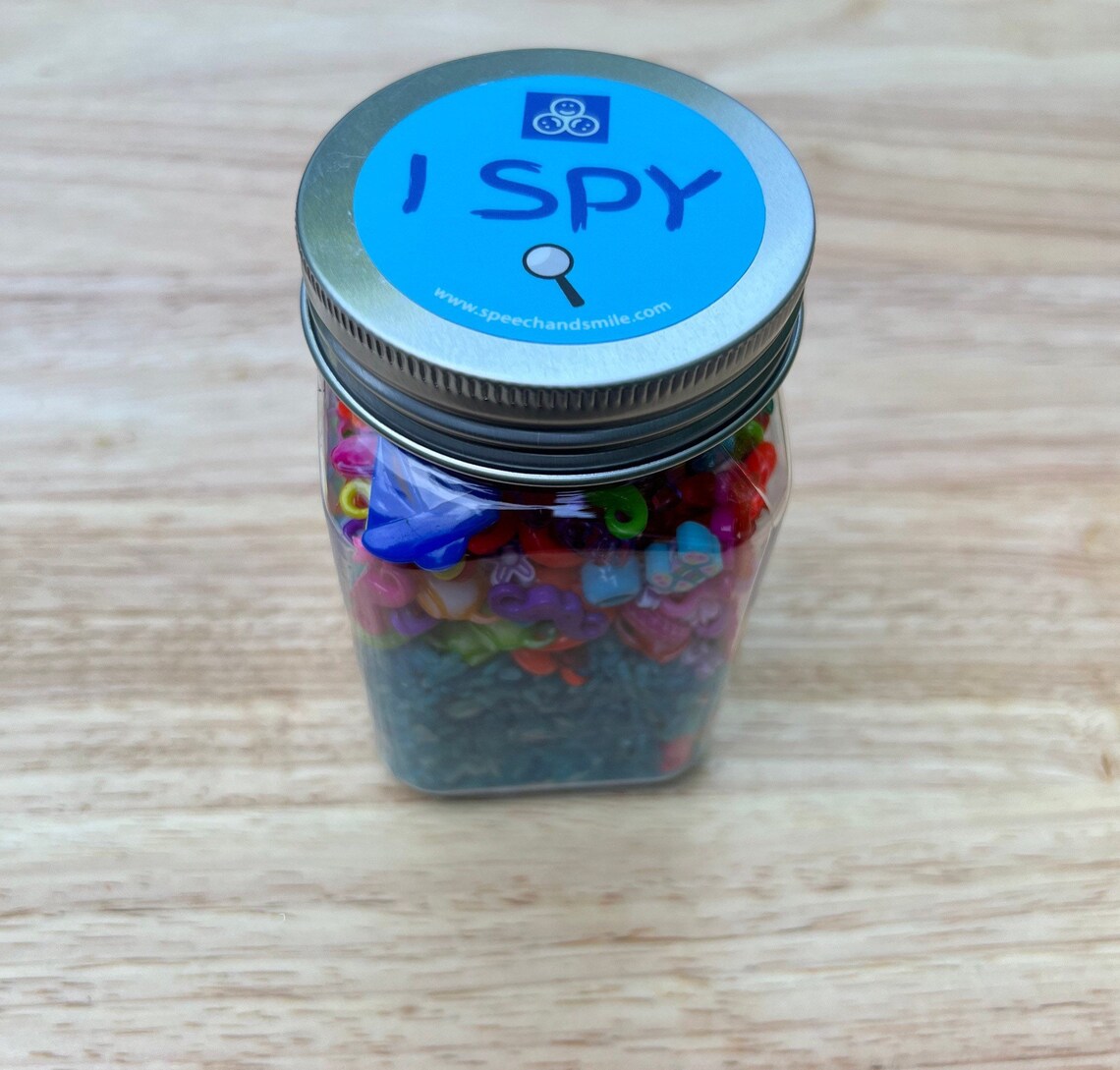 I SPY Jars-i SPY Objects-pour & Play I Spy-i Spy Trinkets-i - Etsy
