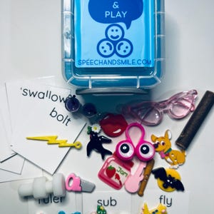 Multiple Meaning Word Mini Objects for Speech Therapy Semantics ...