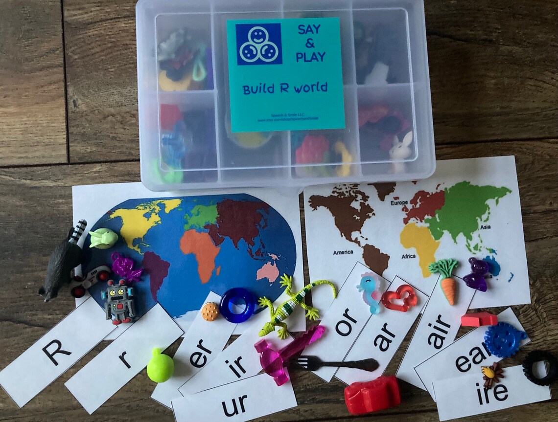 R Sound Objects Kit-vocalic R Objects-bossy R-controlled | Etsy