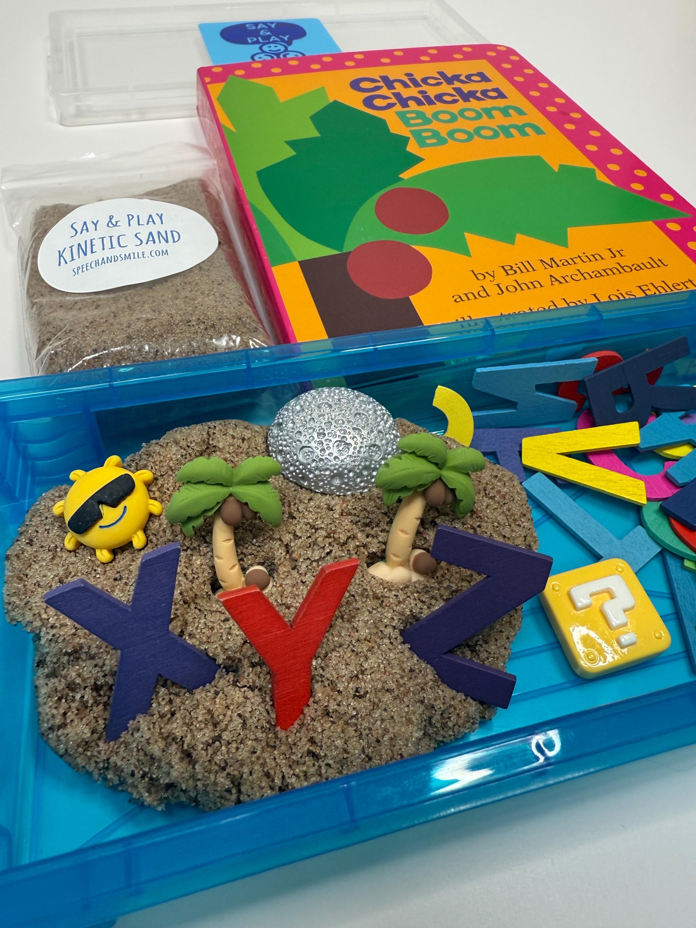 Chicka Chicka Boom Boom Story Objects Learn the Alphabet - Preschool ...