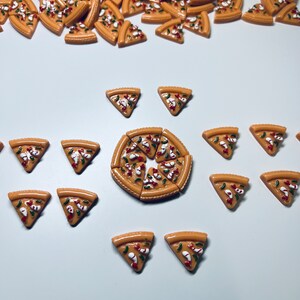 Mini PIZZA Object-speech Therapy Mini Objects-speech Trinkets-food ...