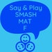 F Sound Smash Mats-printable Speech Therapy Materials-speech Therapy ...