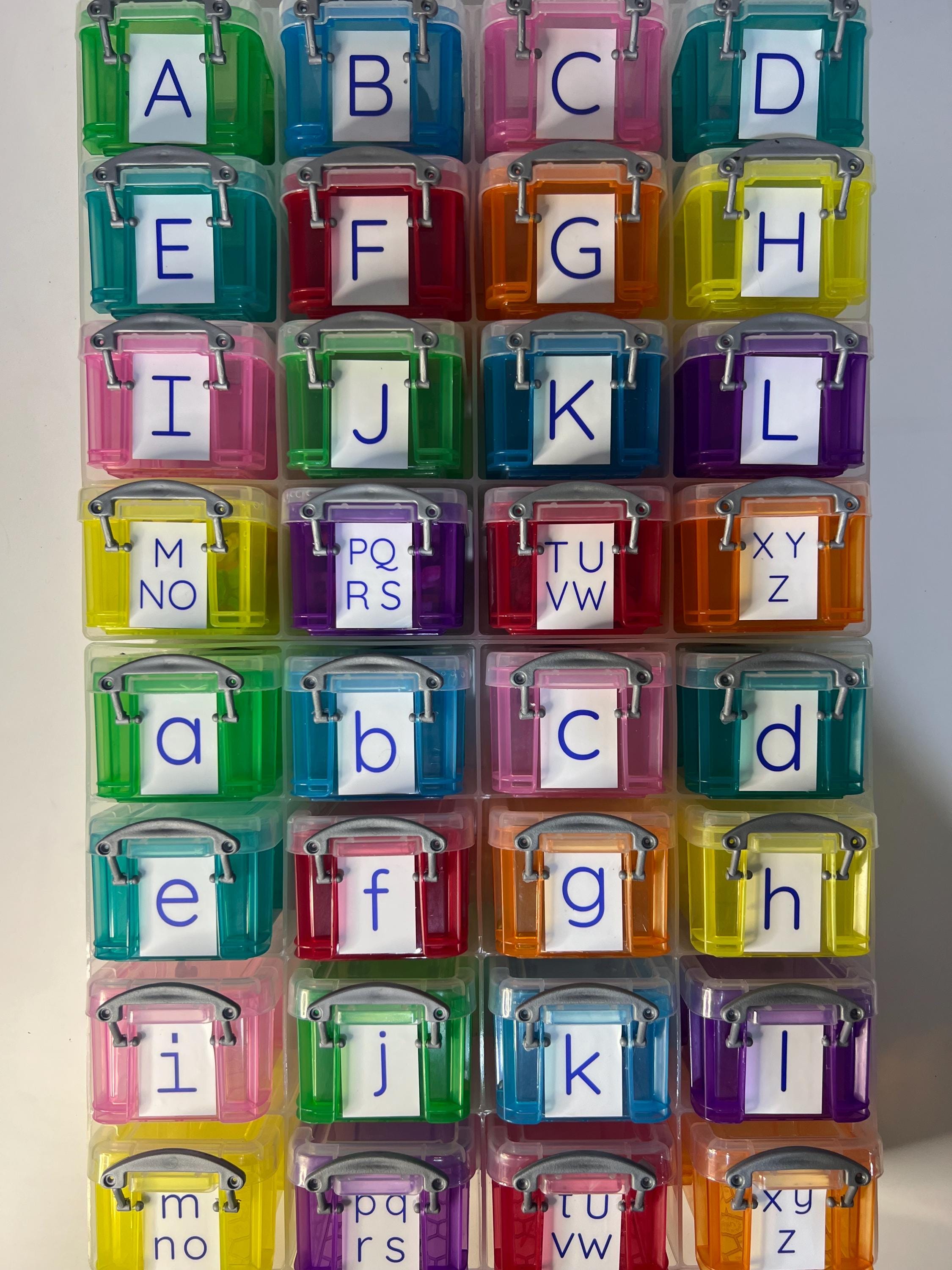 Alphabet Learning Kit: 7 Objects per Letter - Beginning Sounds, Mini ...