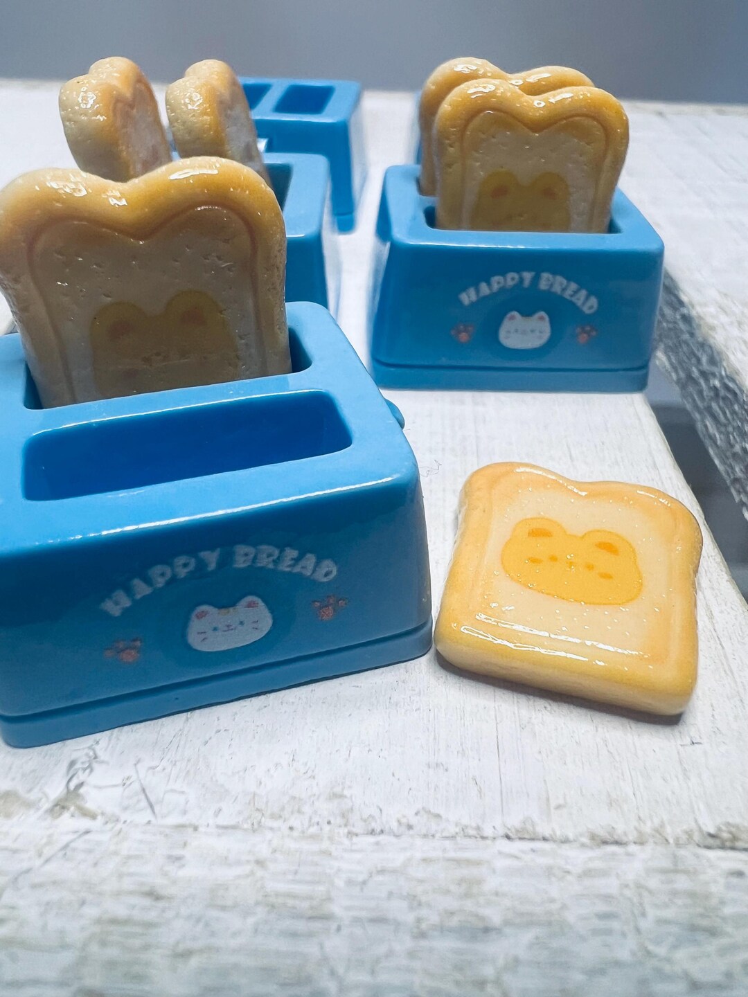 Miniature Toaster Trinket Kitchen Minis Dollhouse Toaster With Toast ...
