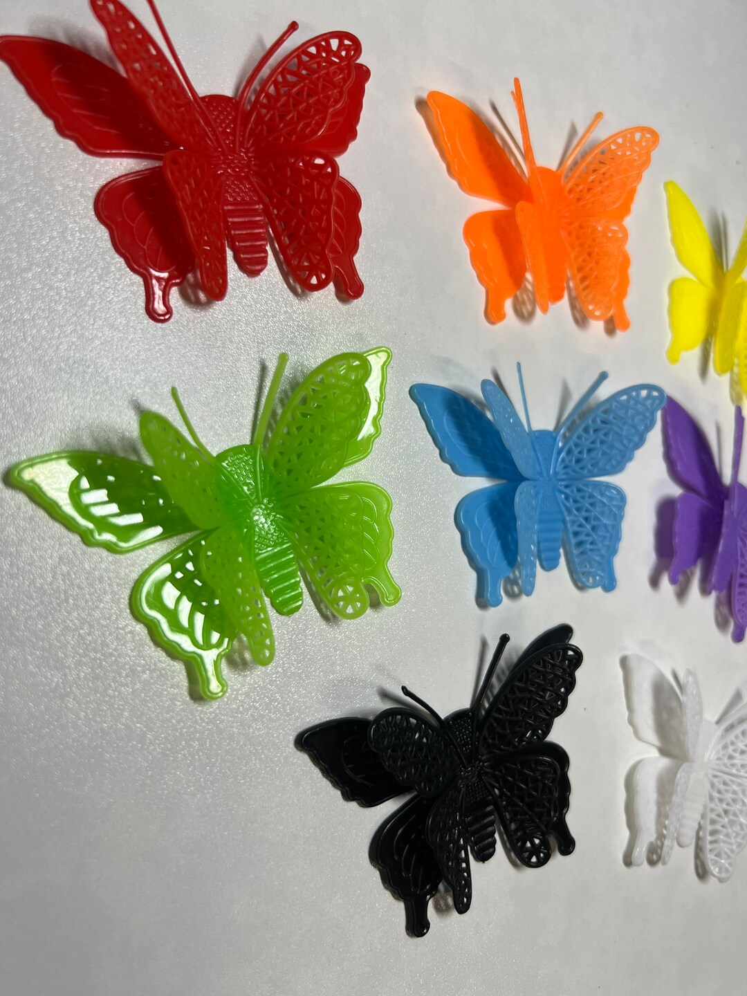 Butterfly Fidget-fidget Toy-plastic 3D Butterfly-anxiety Fidget Tool ...