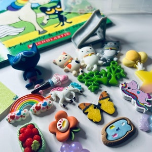 Story Kit Pete the Cat the Unicorns Missing Colors Mini Objects Speech ...