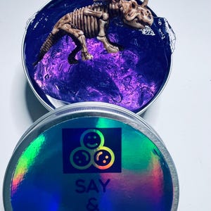 Dino Jar Putty Dino Dig Sensory Putty Dinosaur Jar With Putty Reusable Tactile Therapy Putty ...