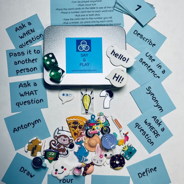 Mini Objects for Speech Therapy - Etsy