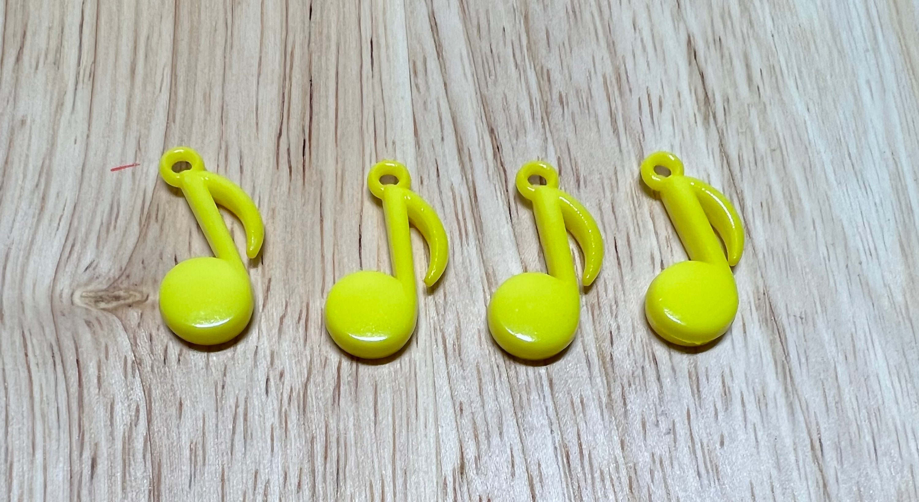 Mini Music Notes-music Theme Objects-music Charm-speech | Etsy