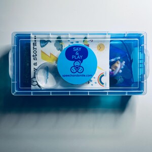 Say and Play I Spy a Storm Stir up a Storm Weather Mini Objects Sensory ...