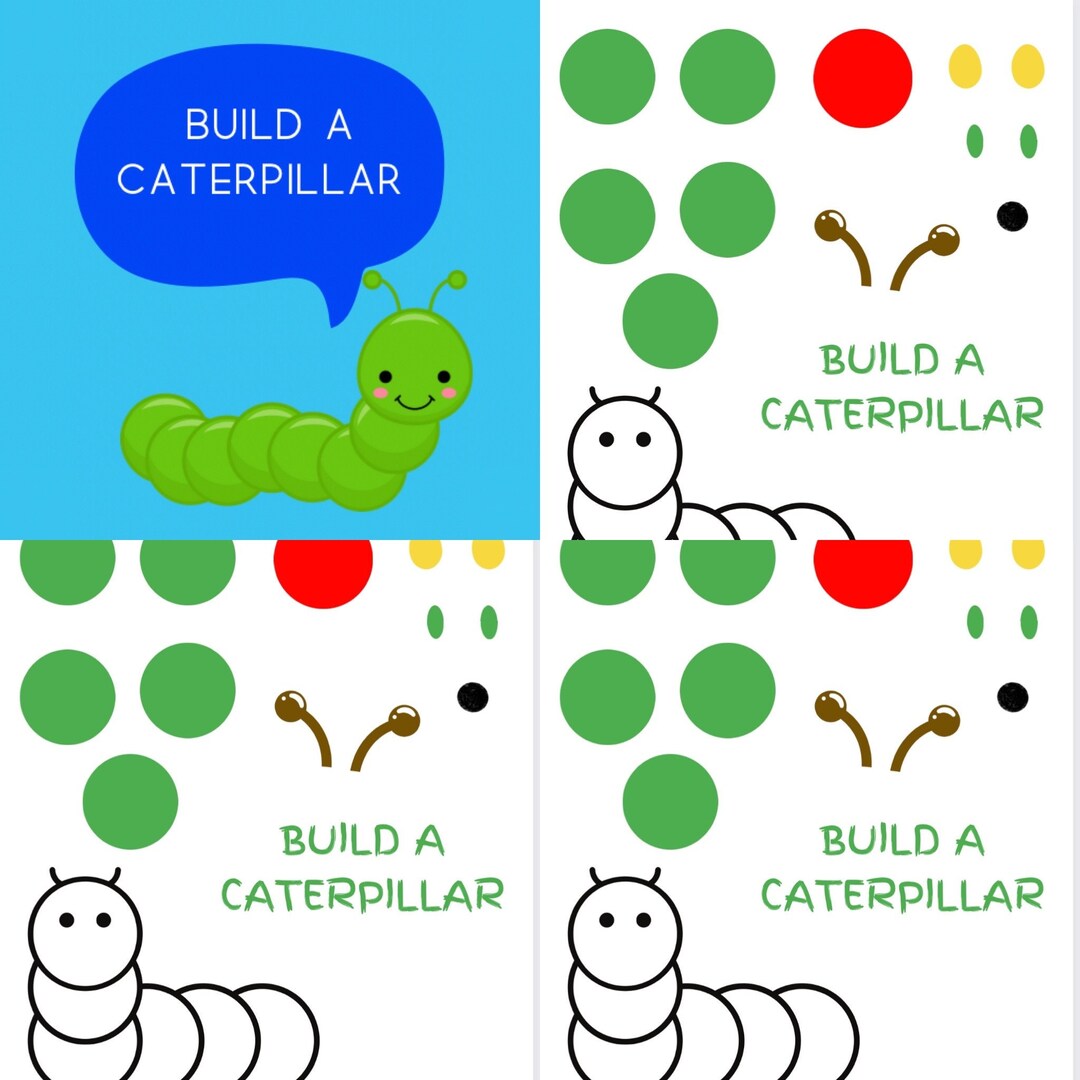 Hungry Caterpillar Printable Activity-hungry Caterpillar Story Prop - Etsy