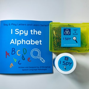 I Spy Alphabet Book With Objects-alphabet Objects-learn the Alphabet ...
