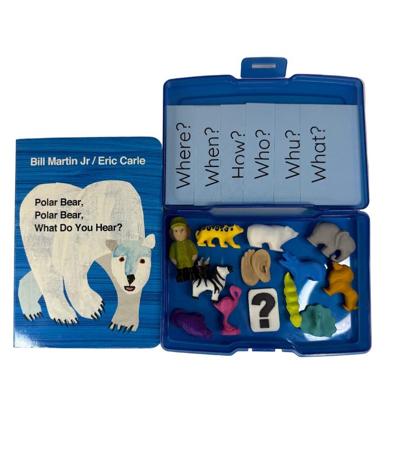 Say and Play Mini Object Story Kit – Polar Bear, Polar Bear What Do You ...