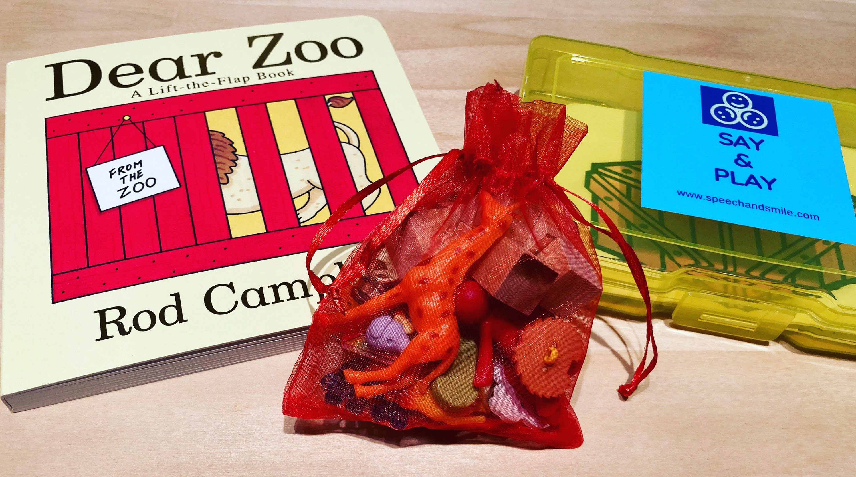 Story Kit Objects Dear Zoo Story Starter Kit Speech Therapy Mini