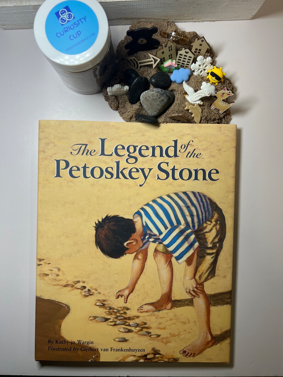 Story Kit-michigan Book-legend of the Petoskey Stone-michigan Book With ...