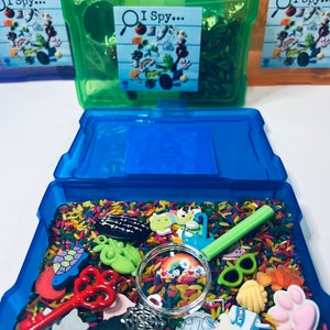 MINIATURE Objects Kit for Speech Therapy Speech Therapy Set Trinkets ...