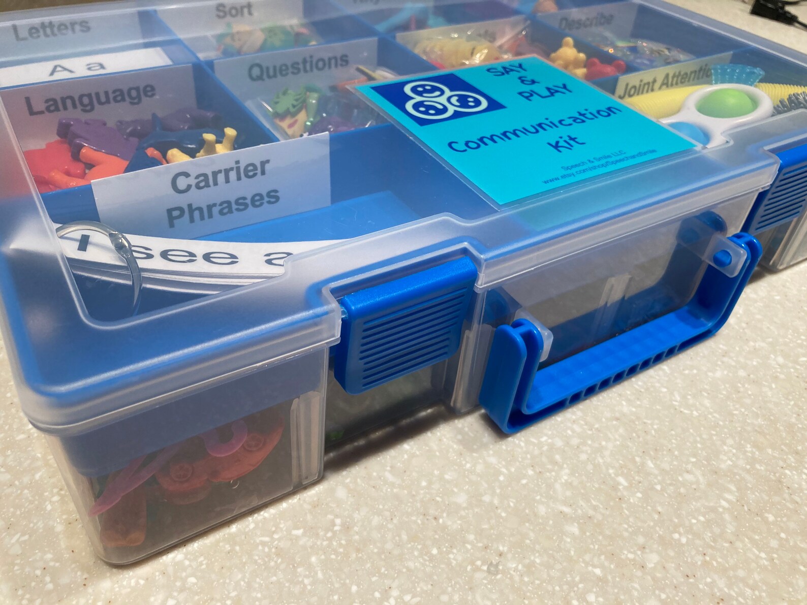 Speech Therapy Kit-speech Therapy Minis-mini Objects for - Etsy UK