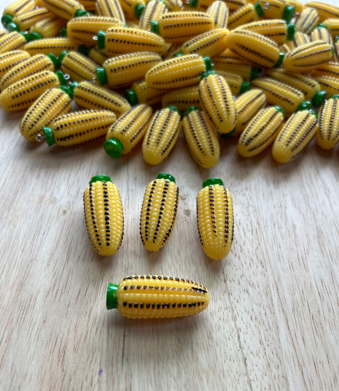 Mini CORN on COB Object-food Theme Objects-resin-speech Therapy Mini ...