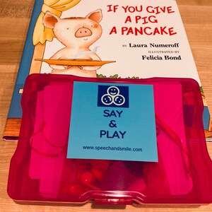 Say and Play Story Kit If You Give a Pig a Pancake Story Objects Speech ...