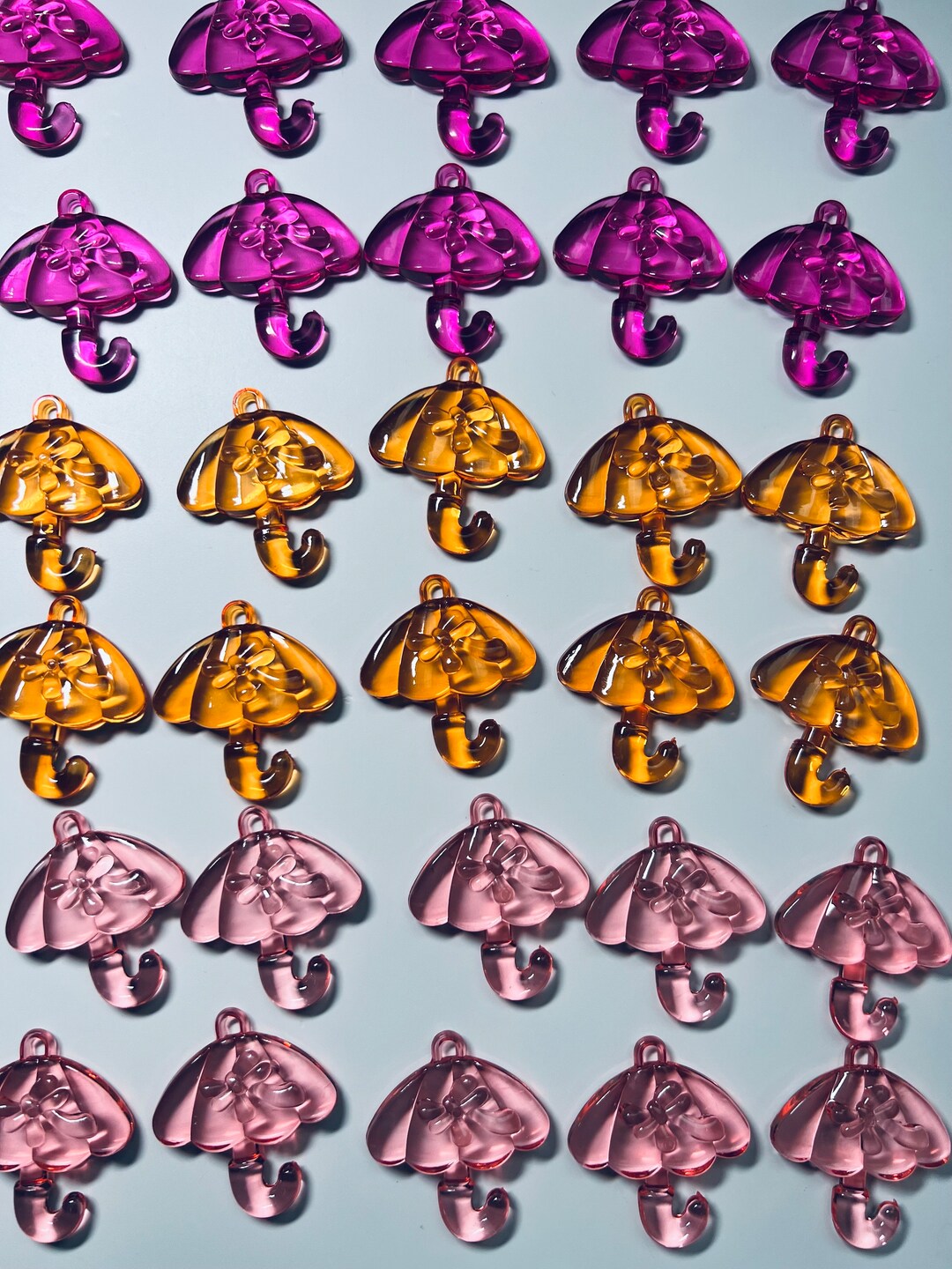 Umbrella Trinkets-umbrella Mini Objects-trinkets-speech Therapy Mini ...