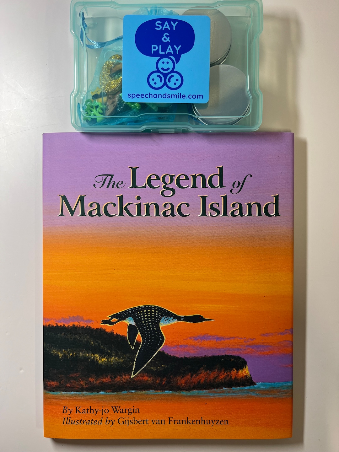 Mackinac Island Book and Story Kit-the Legend of Mackinac - Etsy