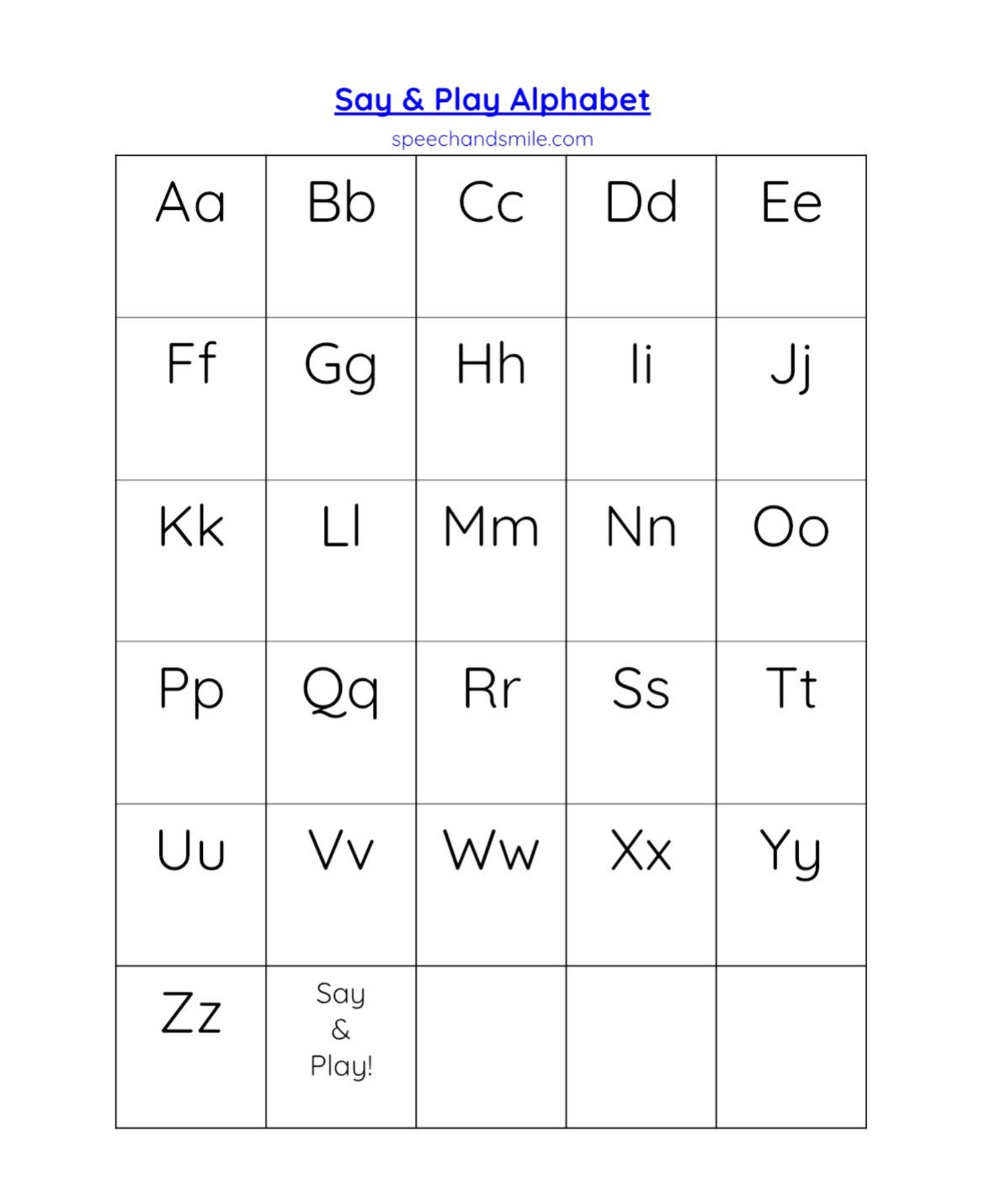 Alphabet Mat-printable Alphabet Mat to Use With Mini Objects-montessori ...