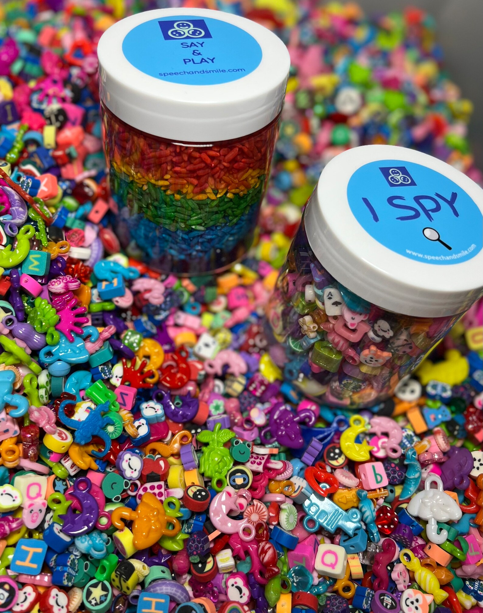 I SPY Trinkets-i Spy Jar-i SPY Play-i Spy Toy-speech Therapy - Etsy