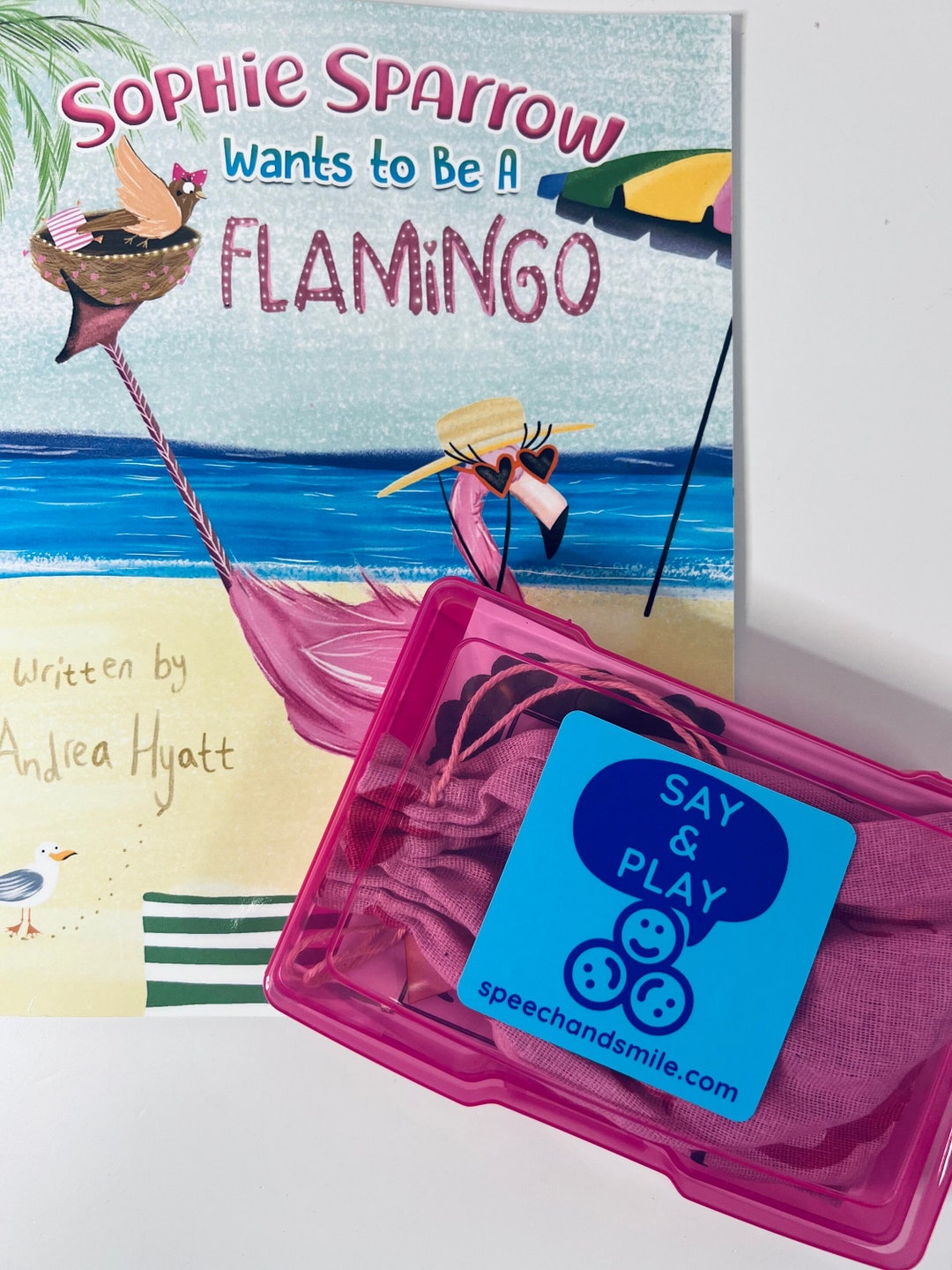 Say and Play Story Kit Sophie Sparrow Wants to Be a Flamingo Speech ...