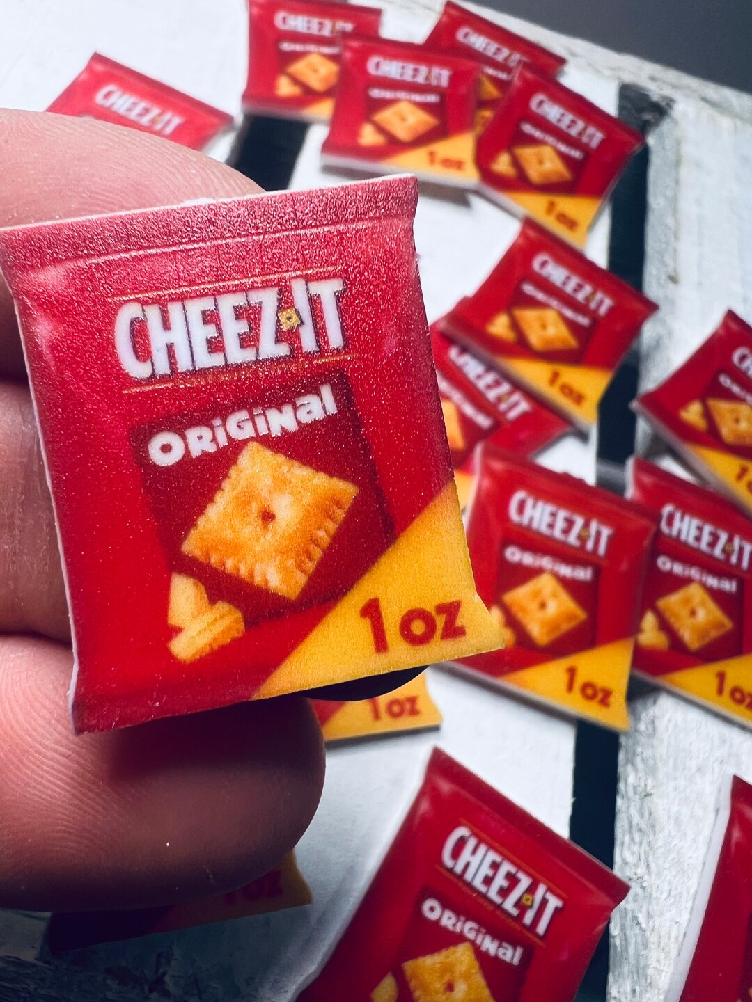 Miniature Cheez It Crackers Trinket for Visual Schedule Food Theme ...