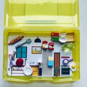 Set of 16 Theme Mini Object Kits Language Task Box Speech Therapy ...