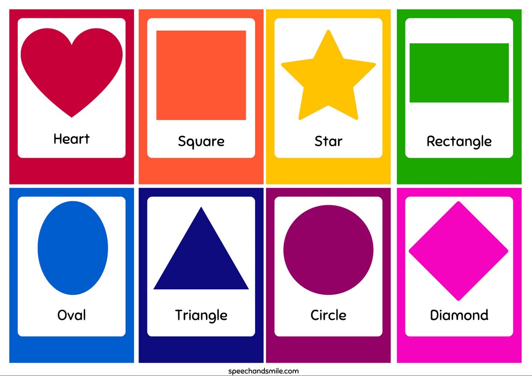 SHAPES Sort Mat Printable-shape Sorting Digital Download - Etsy