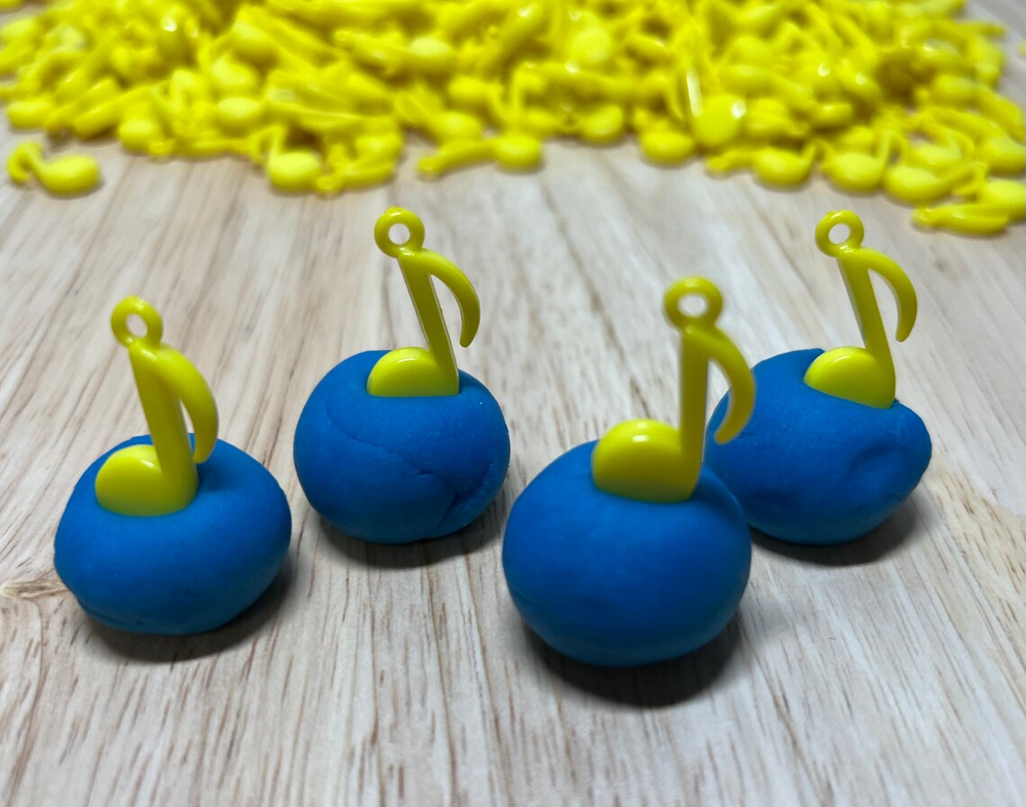Mini Music Notes-music Theme Objects-music Charm-speech | Etsy