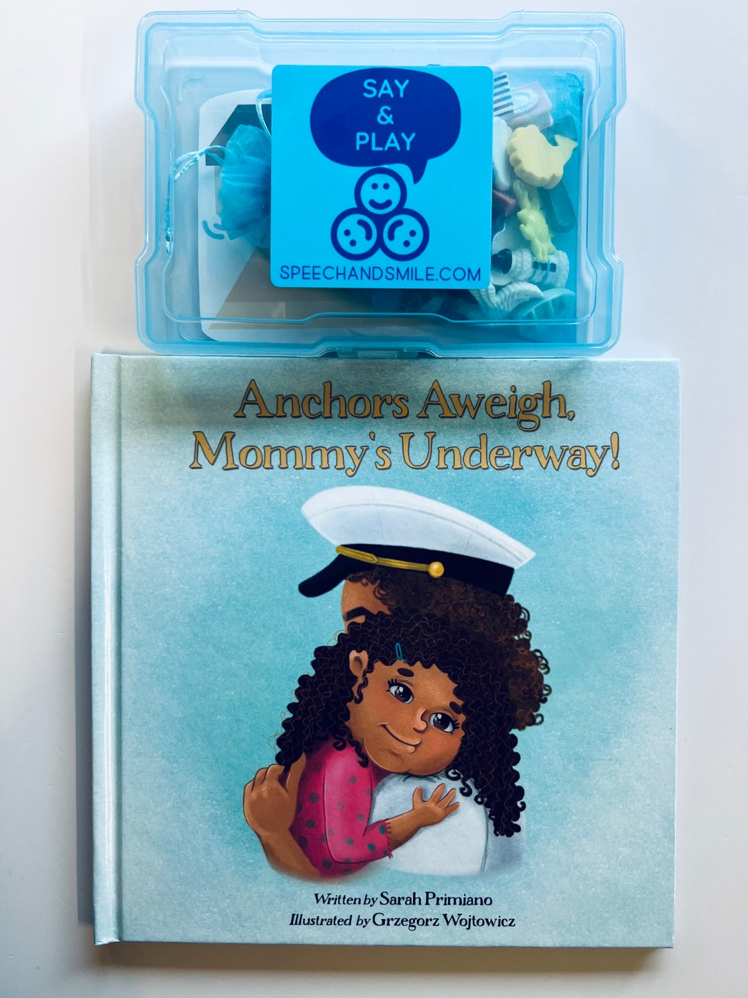 Childrens Book and Story Kit Anchors Aweigh, Mommys Underway-book for ...