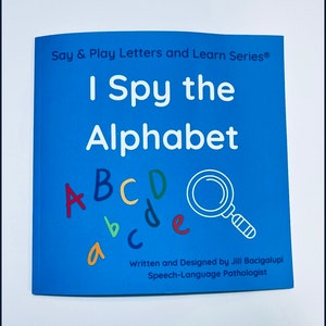 I Spy Alphabet Book With Objects-alphabet Objects-learn the Alphabet ...