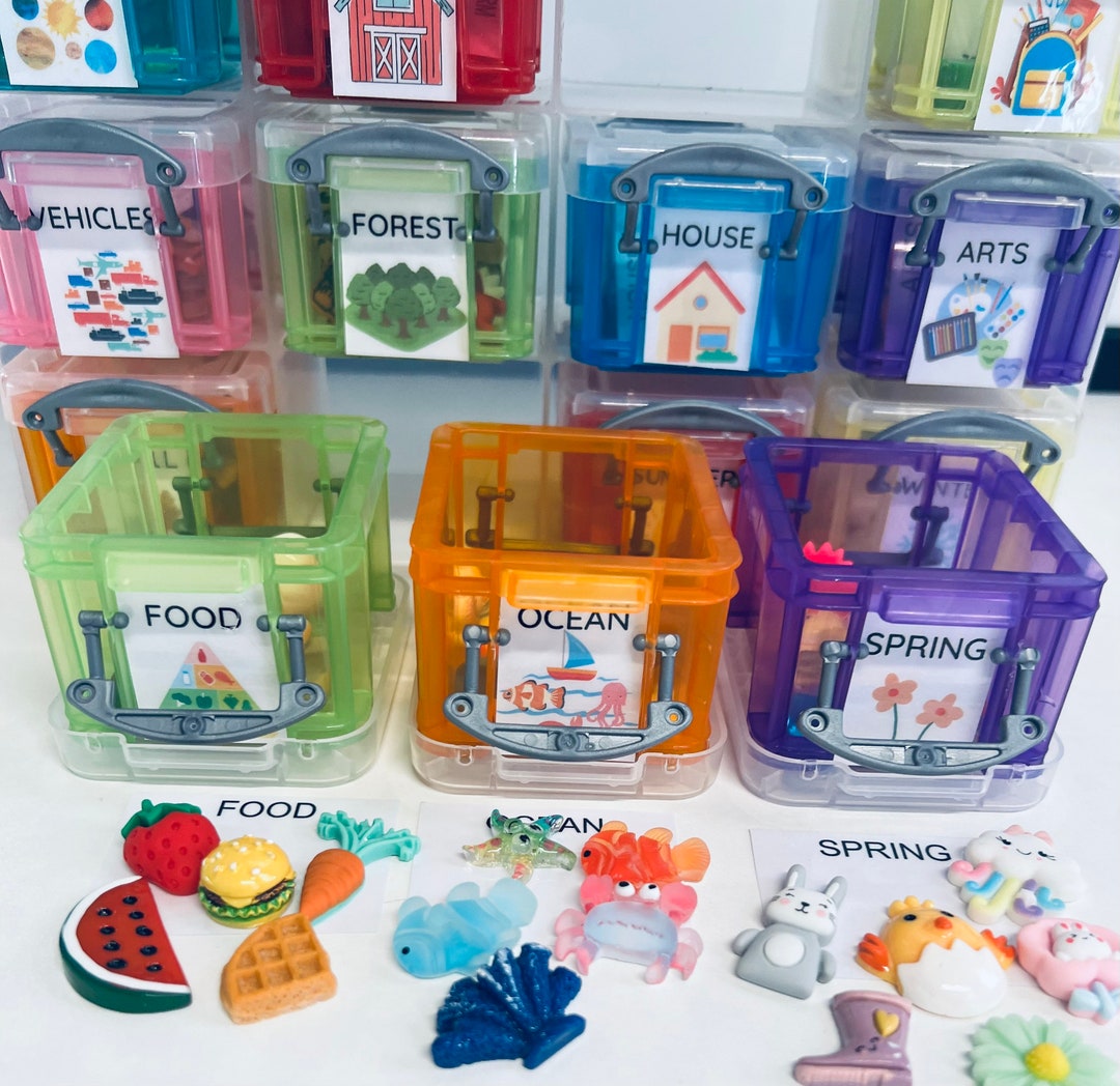 Theme Mini Object Set Trinkets for Speech Therapy - Categories- Sorting ...