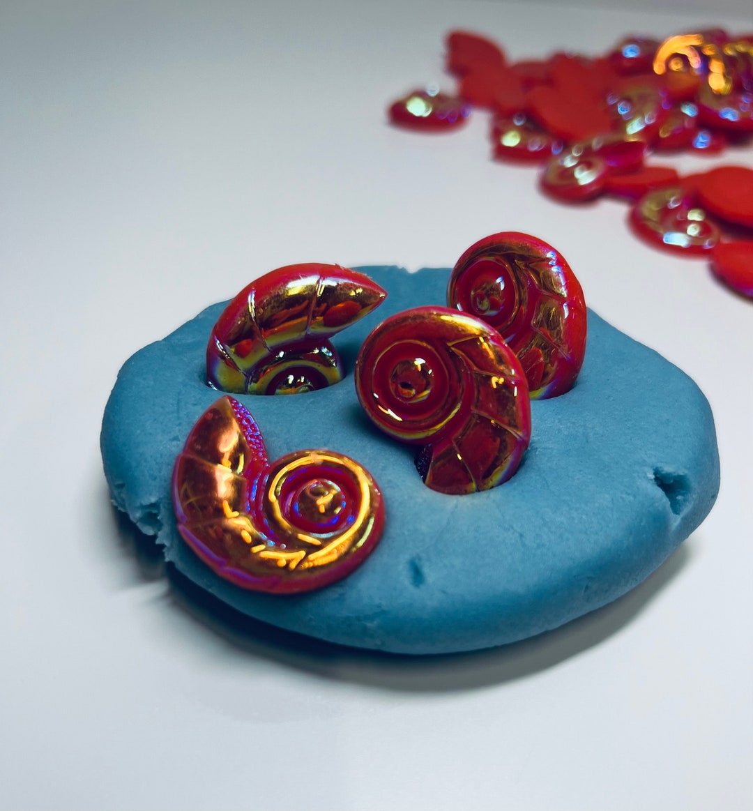 Mini SEASHELL Object-ocean Theme Objects-resin Seashell-speech Therapy ...