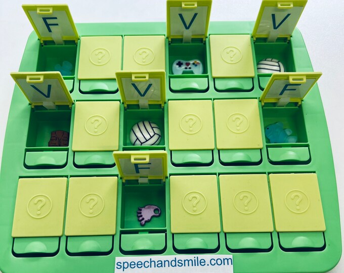 SAY AND PLAY! Tools for speech and language learning.