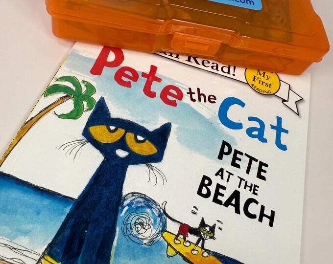 Pete the Cat Beach Mini Objects Speech Therapy Story Kit - Speech and ...