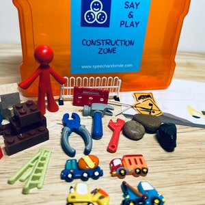 THEME MINI OBJECTS Kit Pick Your Theme Speech Therapy Say and Play ...