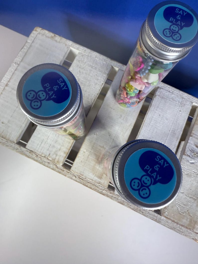 I SPY Bottle I Spy Trinkets Speech Therapy Sensory Bottle I Spy Game ...